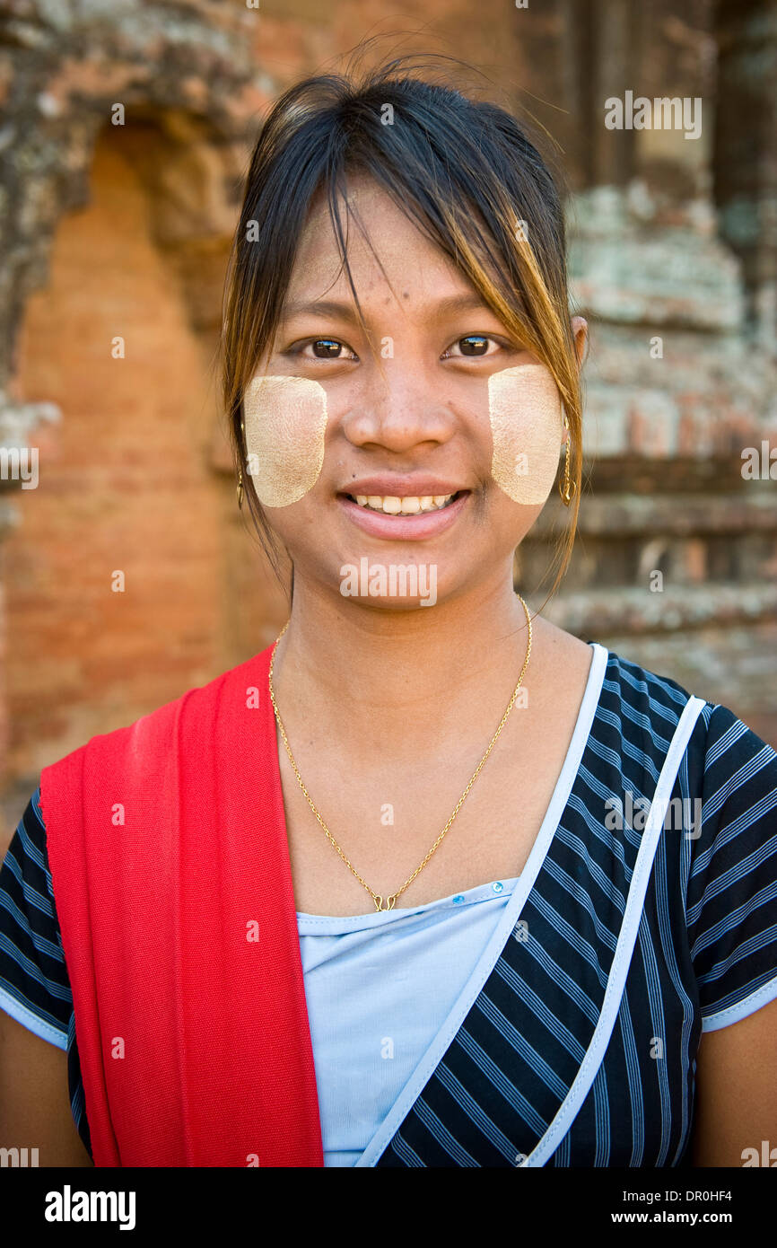 Myanmar, Bagan, portrait Stock Photo - Alamy