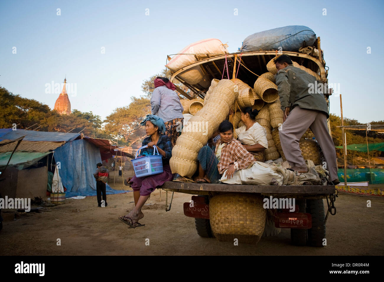 Myanmar, Bagan, daily life Stock Photo - Alamy