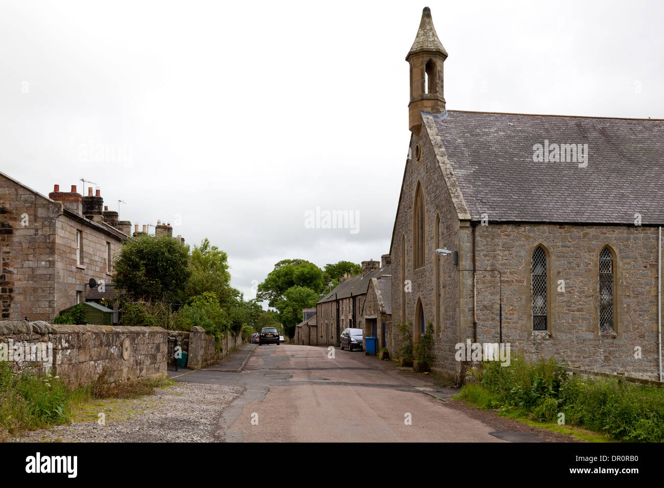 The former village church, Harbottle, Northumberland Stock Photo - Alamy