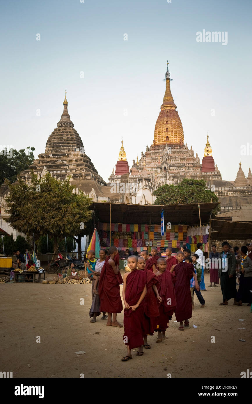 Myanmar, Bagan, Ananda paya Stock Photo - Alamy