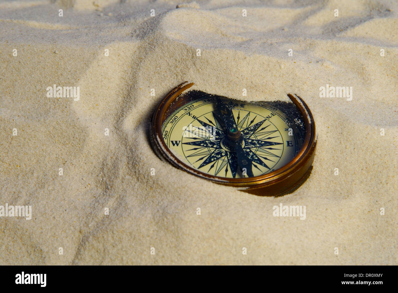 Treasure map, old navigation system, compass and direction Stock Photo ...