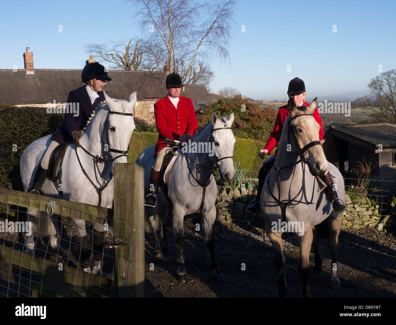 the Barlow Hunt near Matlock, derbyshire uk Stock Photo - Alamy