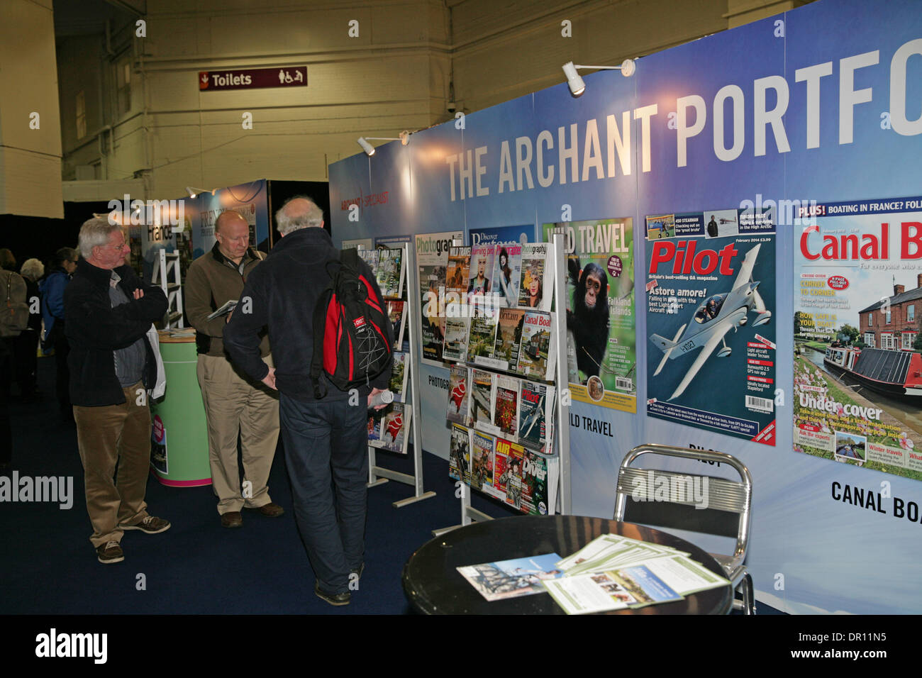 London,UK,17th January 2013, People browse through the various ...