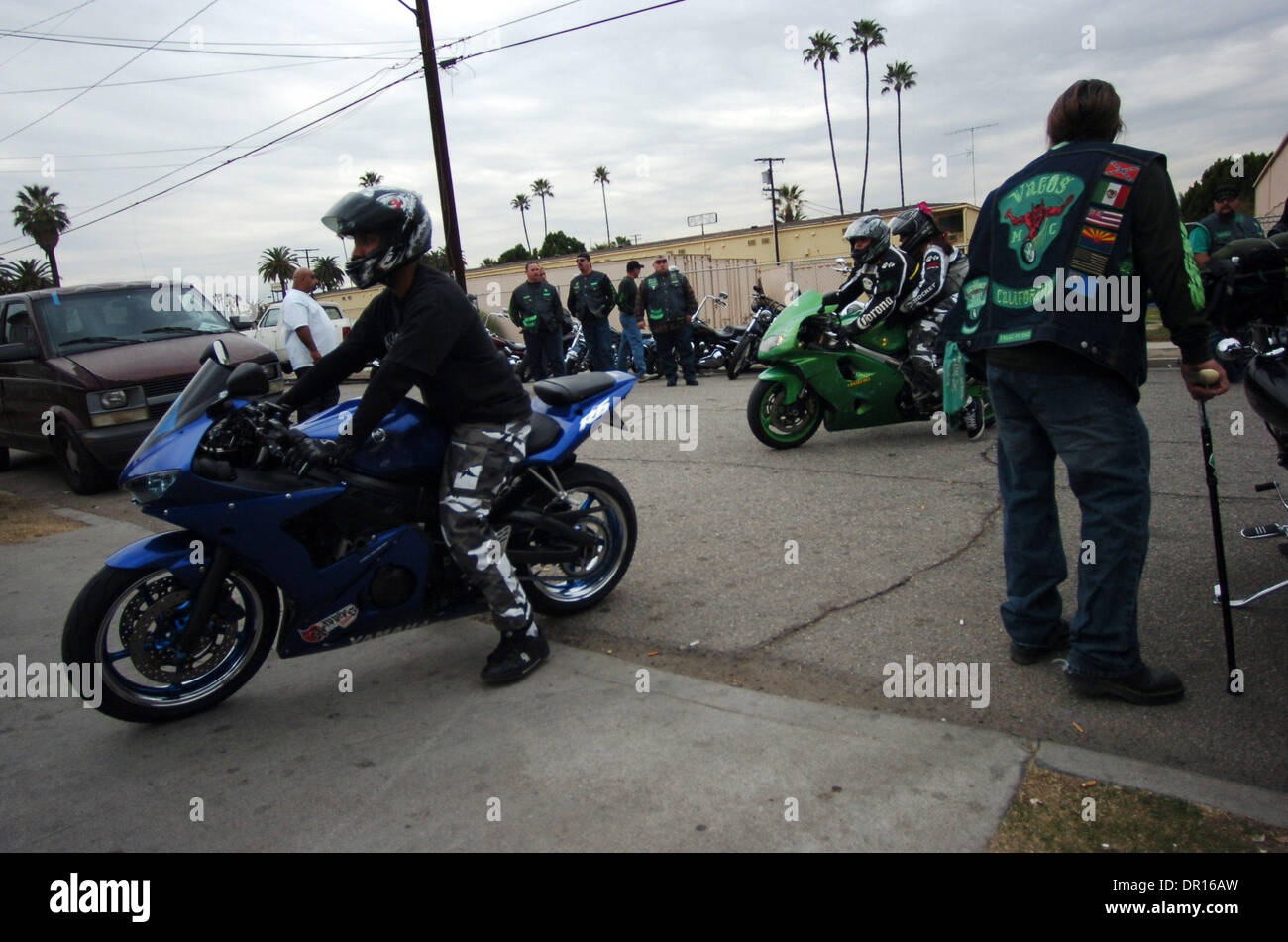 Vagos motorcycle club hi-res stock photography and images - Alamy