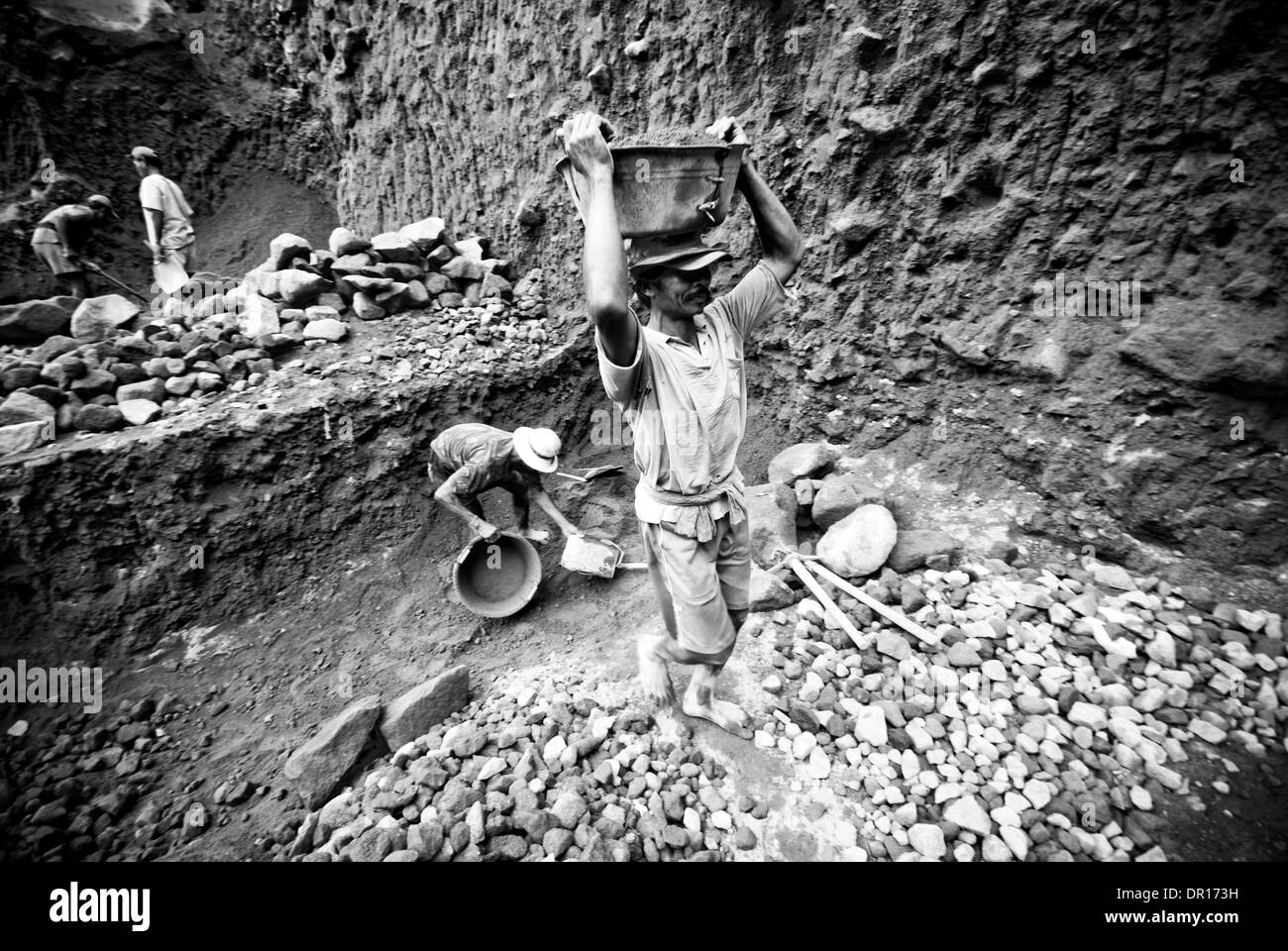 Foot in face Black and White Stock Photos & Images - Alamy