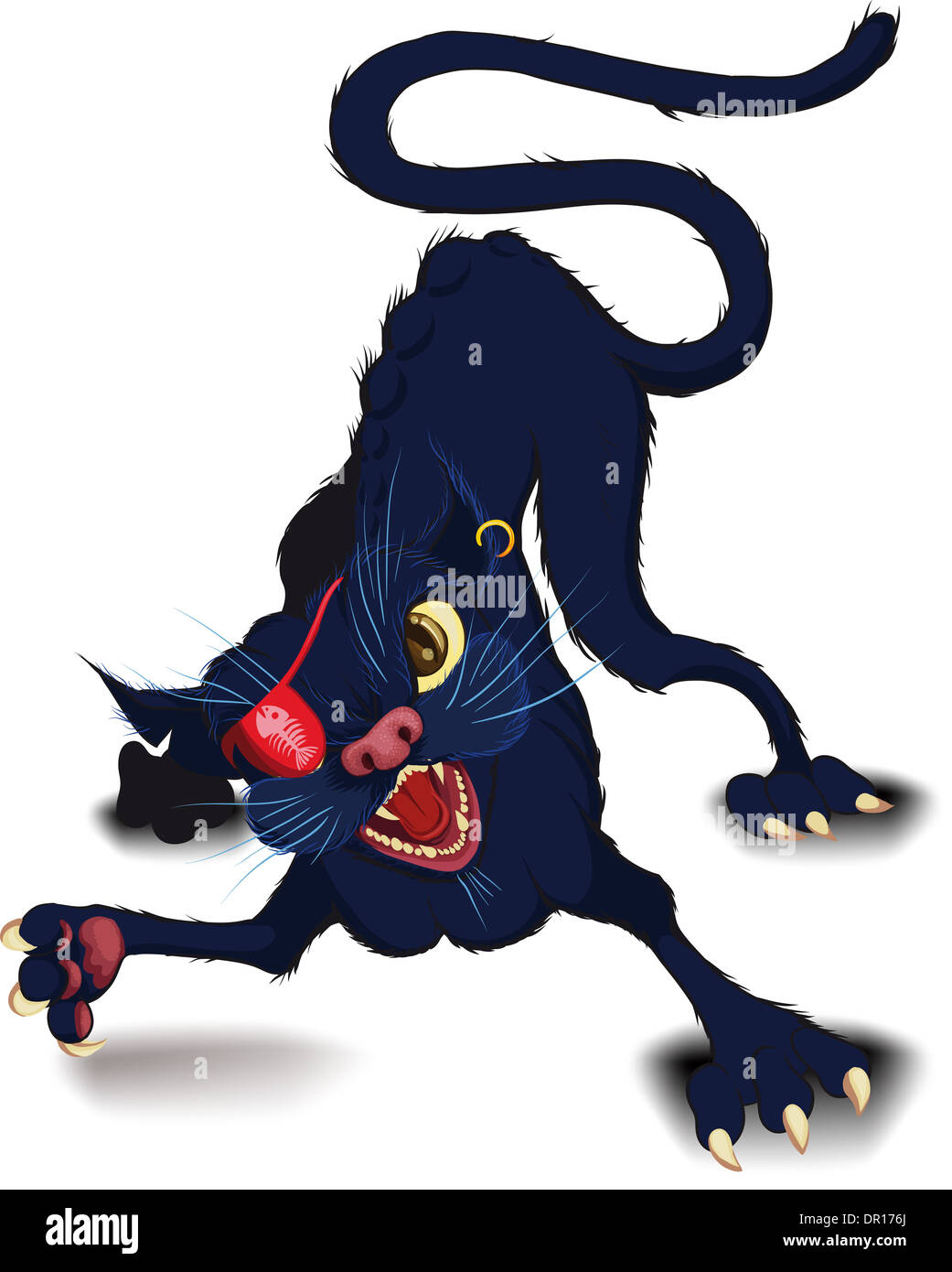 Cat paw foot cats Cut Out Stock Images & Pictures - Alamy