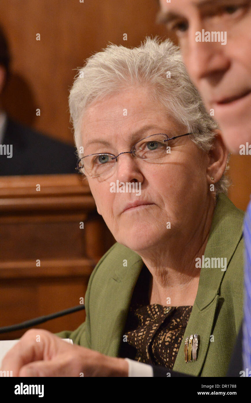 Washington, DC, USA. 16th Jan, 2014. GINA MCCARTHY, administrator of ...