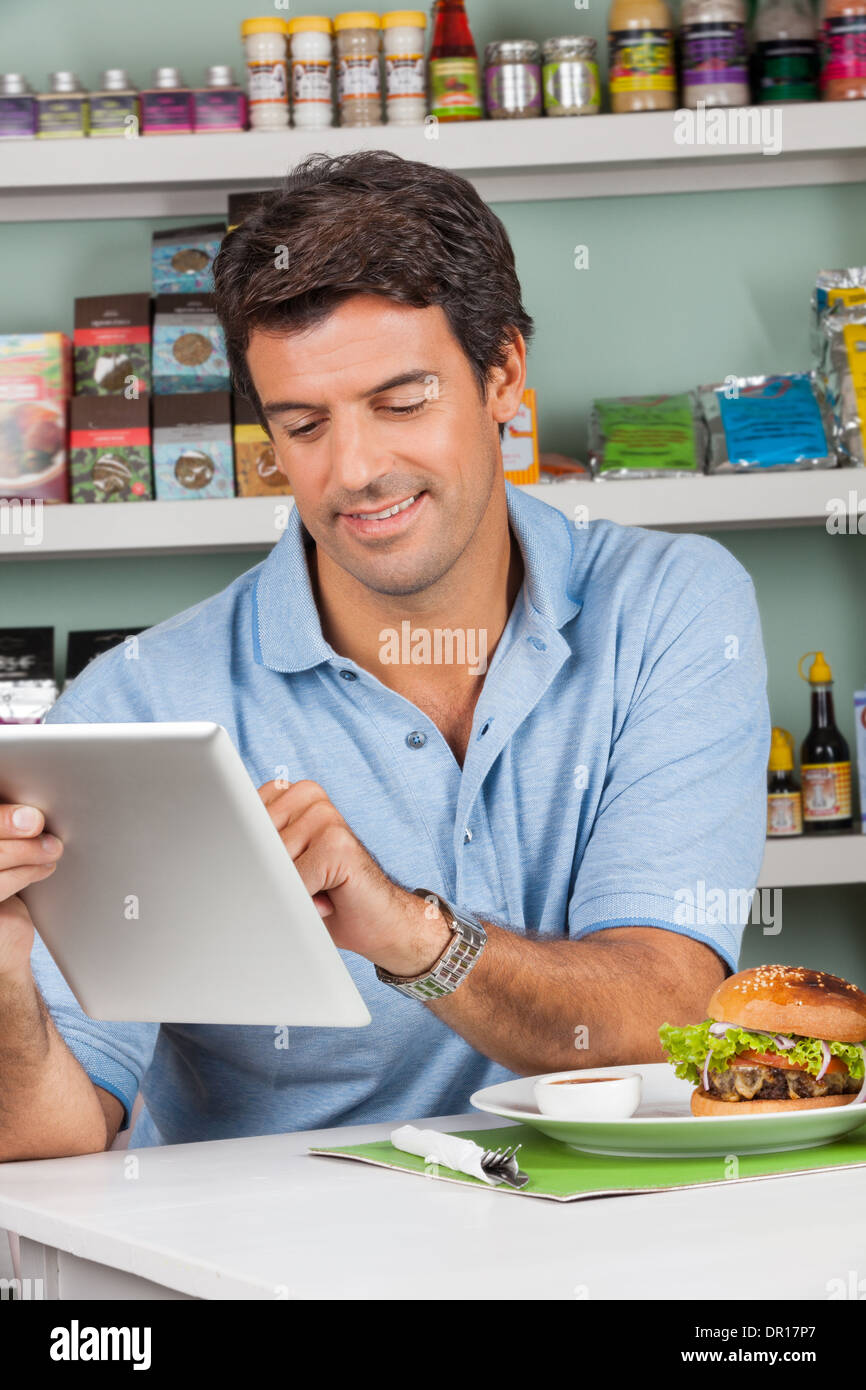 Fast food digital display hi-res stock photography and images - Alamy