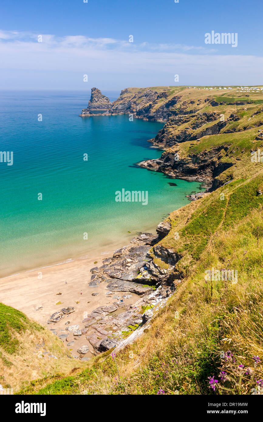 Bossiney cove hi-res stock photography and images - Alamy