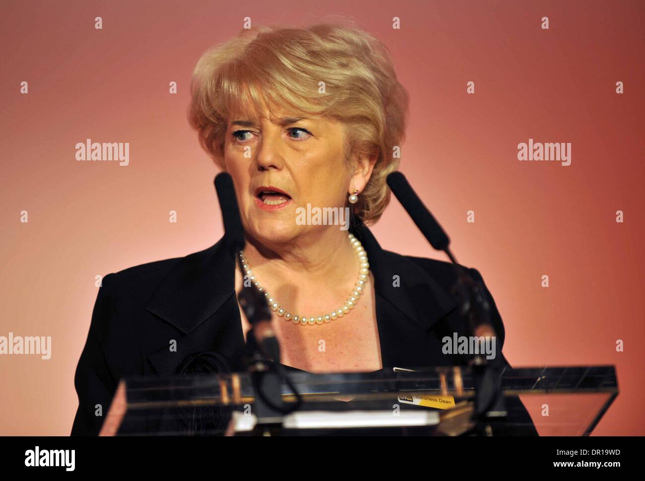 Runways UK conference, London. Britain, UK. Baroness Dean of Runways UK ...