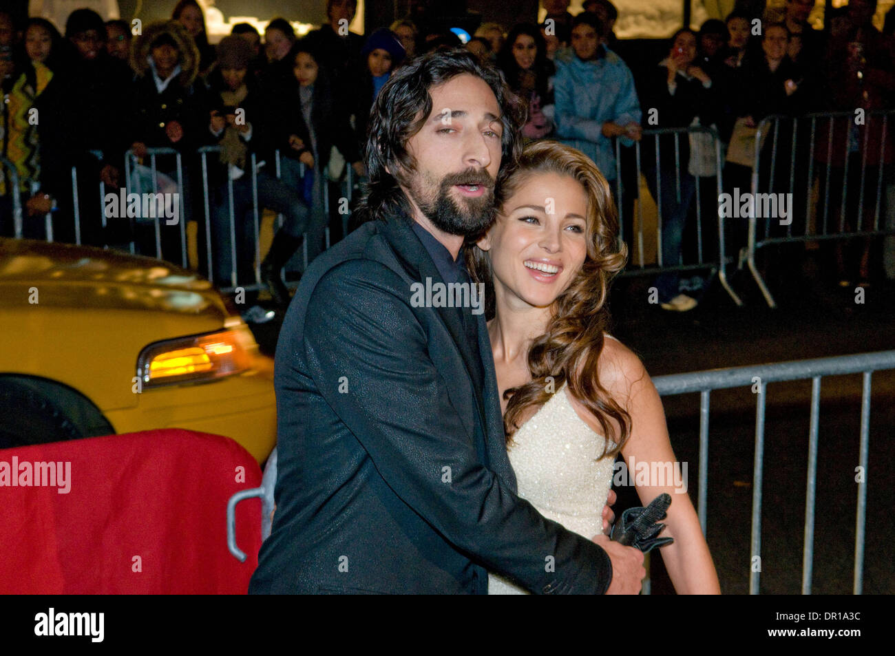 Dec 01, 2008 - New York, New York, USA - Actor ADRIEN BRODY and friend ...