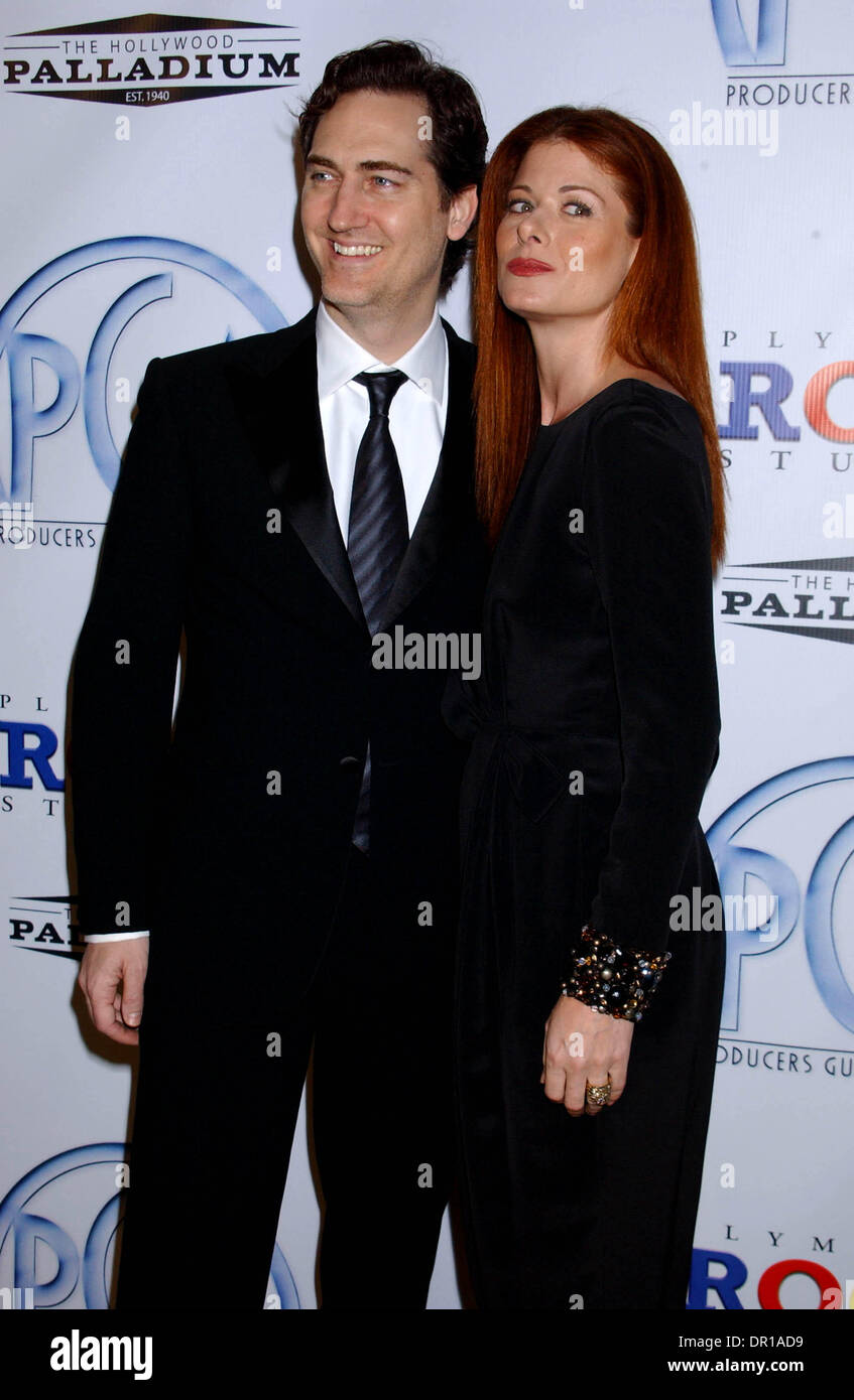 I14112PR.DEBRA MESSING & HUSBAND DANIEL ZELMAN ATTEND THE PRODUCERS ...
