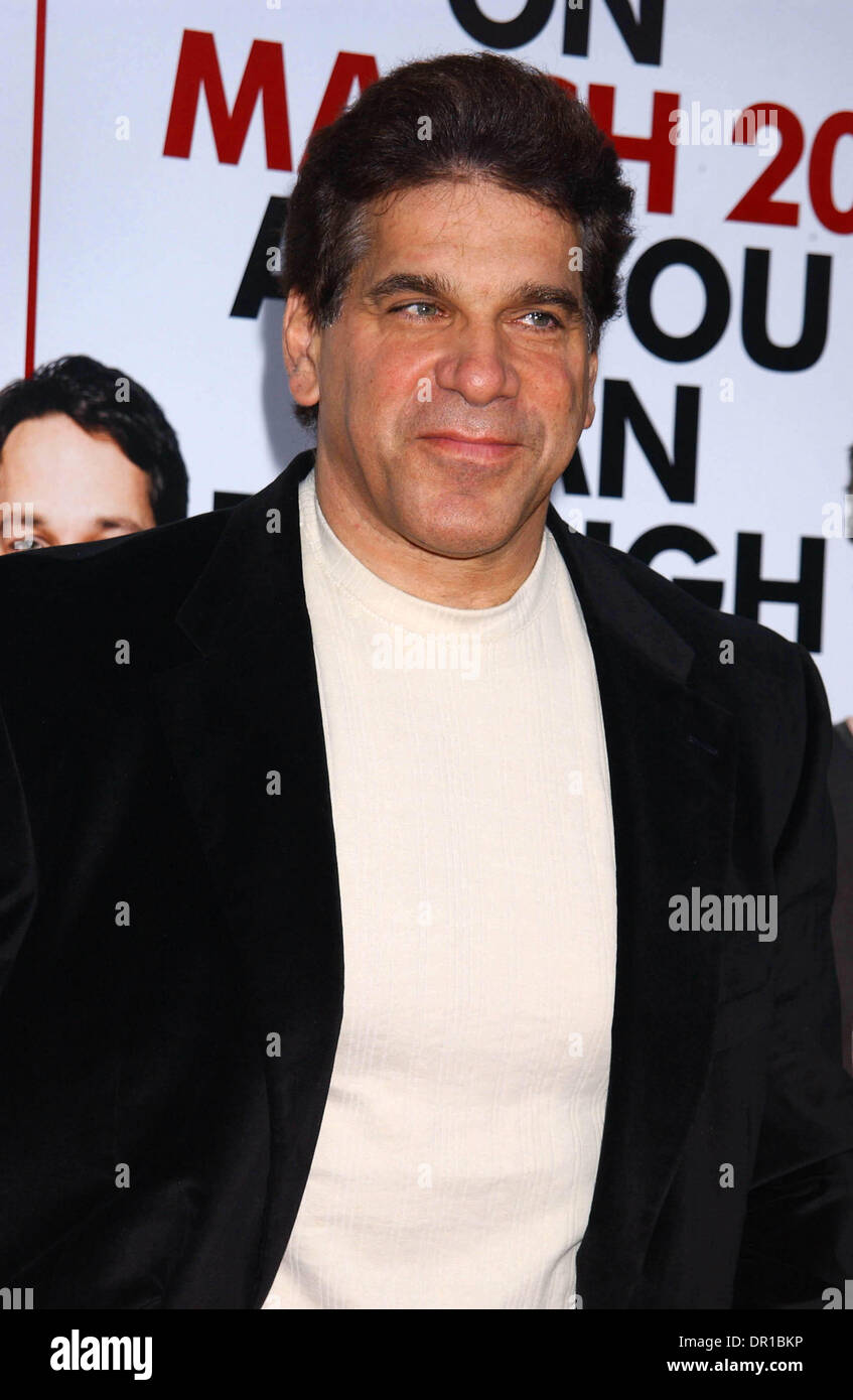 LOU FERRIGNO.The premiere of the new movie from DreamWorks Pictures I ...