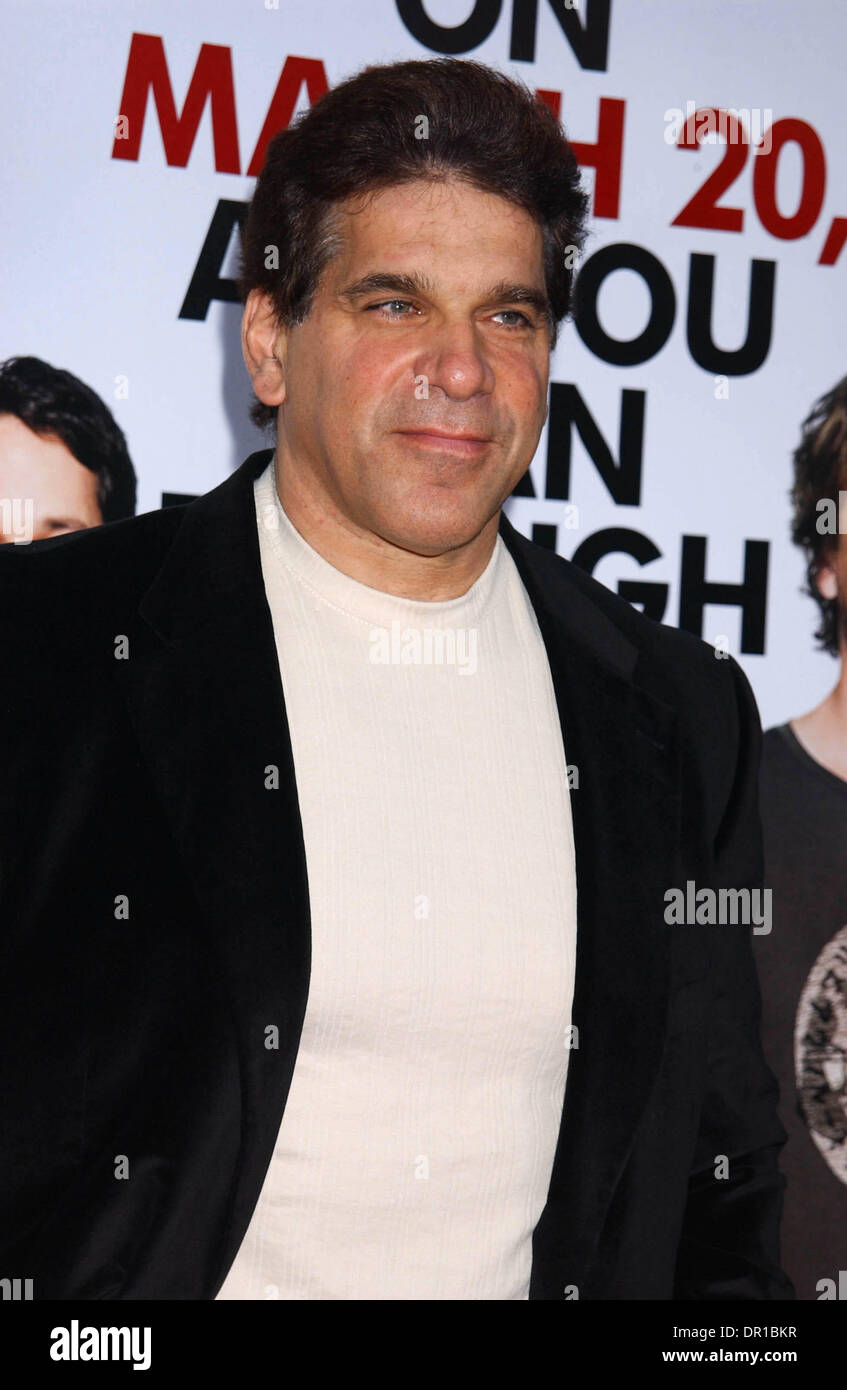 LOU FERRIGNO.The premiere of the new movie from DreamWorks Pictures I ...