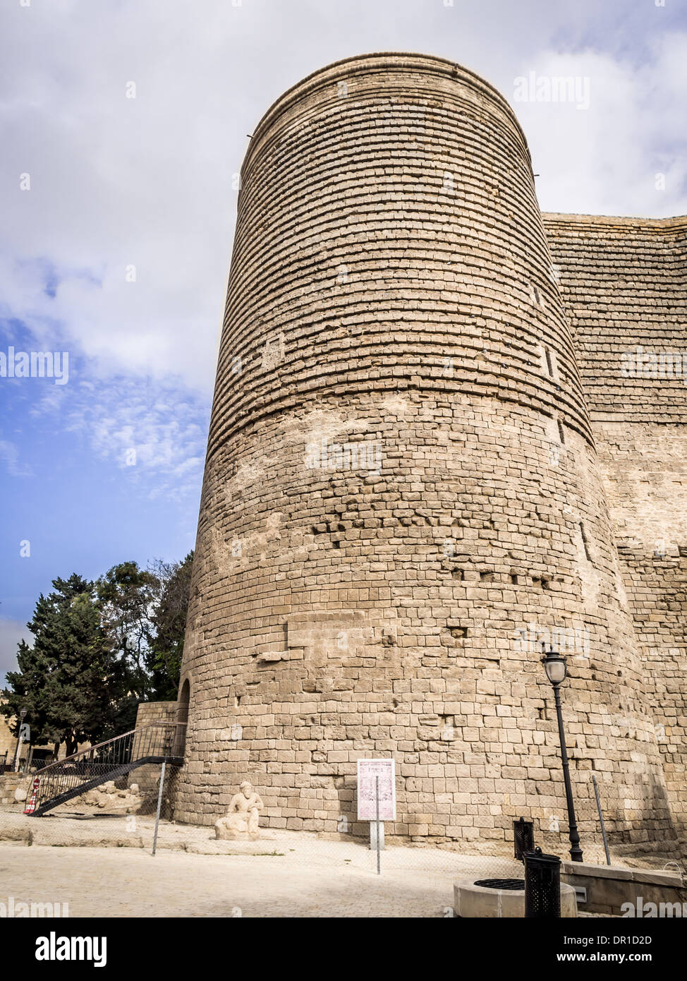 Maiden Tower in the old town of Baku, Azerbaijan Stock Photo - Alamy