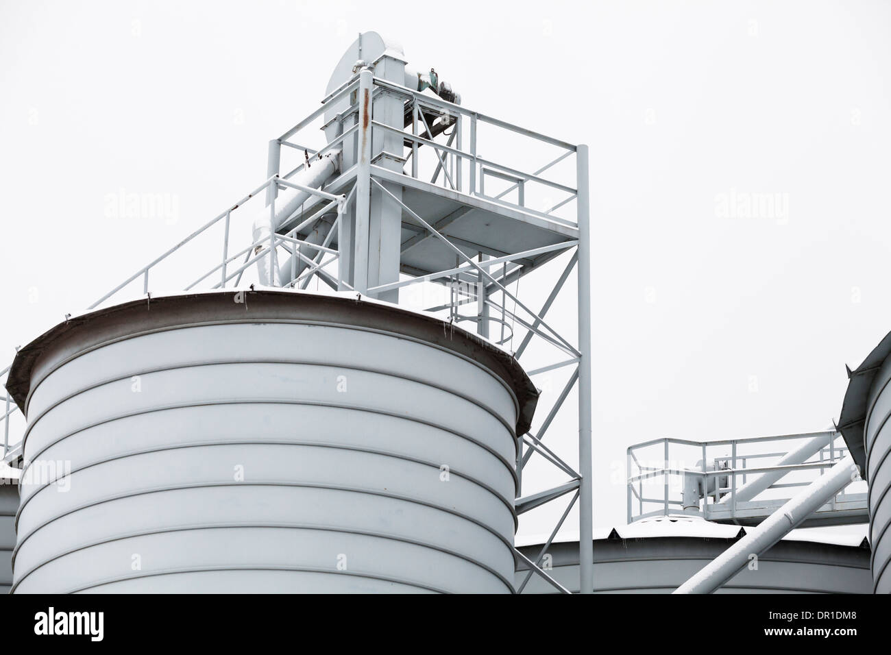 Silo construction grain storage hi-res stock photography and images - Alamy