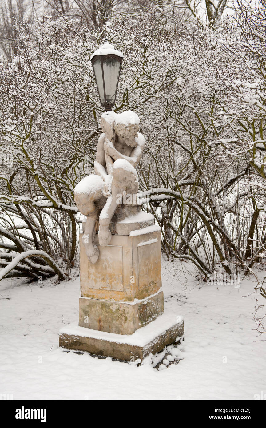 Satyr statue hi-res stock photography and images - Alamy