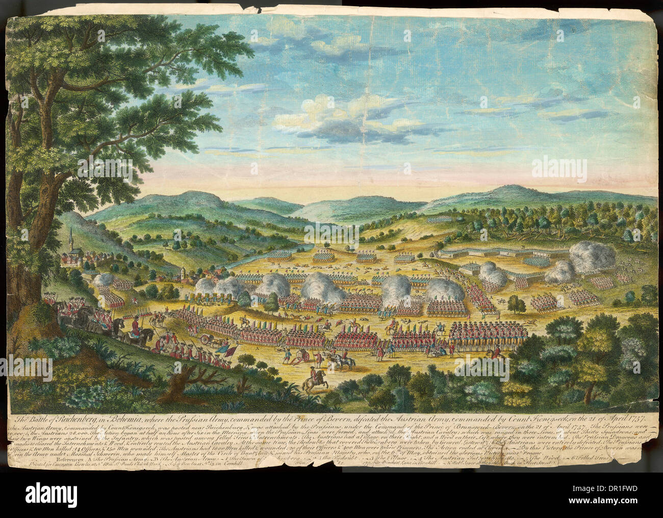 BATTLE OF REICHENBERG Stock Photo - Alamy