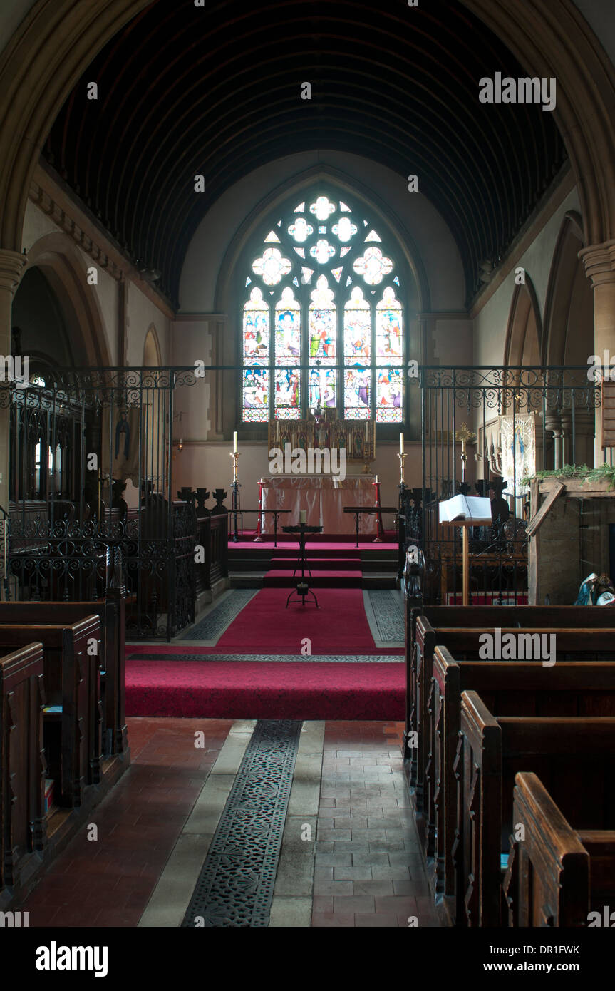 St. Mary`s Church, Apsley End, Hertfordshire, England, UK Stock Photo ...