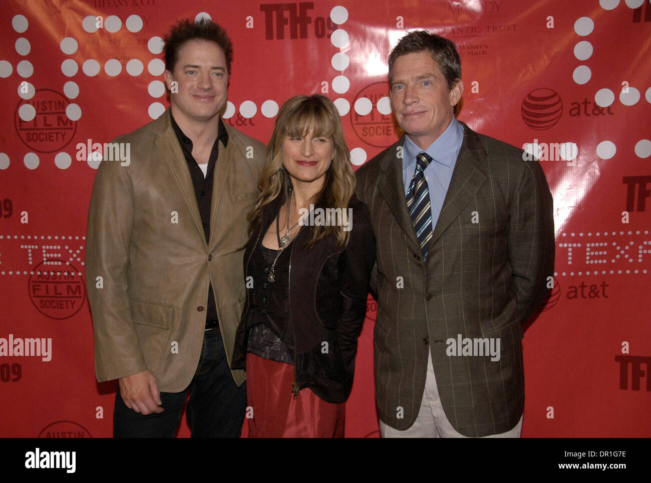 Mar 12, 2009 - Austin, Texas, USA - BRENDAN FRASER, CATHERINE HARDWICKE ...