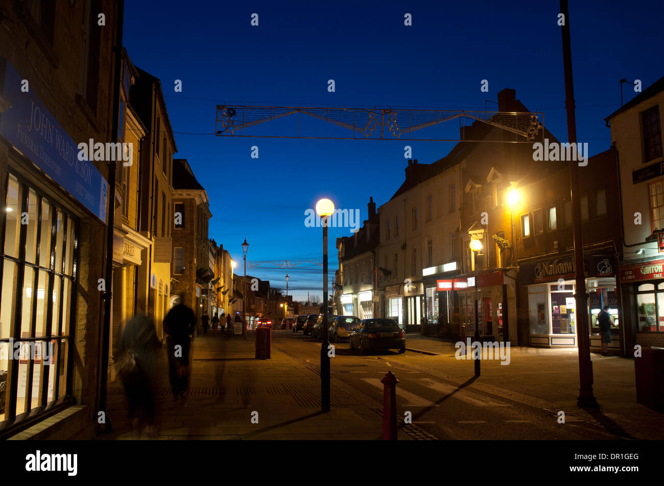 High Street, Daventry, Northamptonshire, England, UK Stock Photo - Alamy