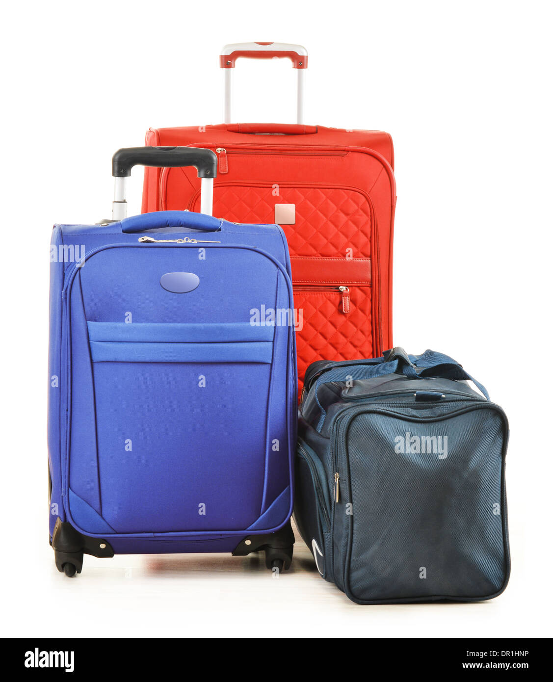 Luggage isolated on white Stock Photo - Alamy
