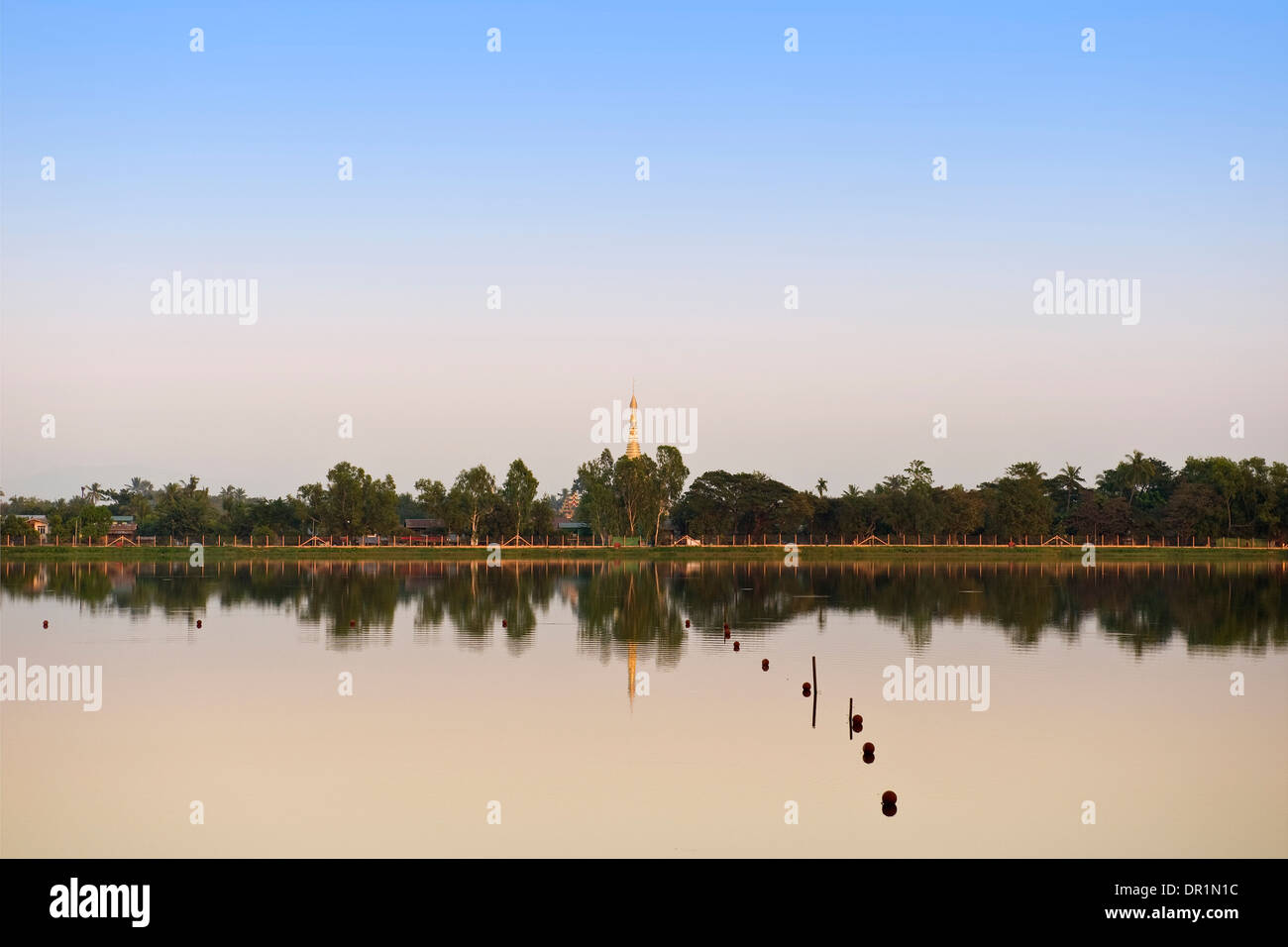 Myanmar, Tangoo, landscape Stock Photo - Alamy