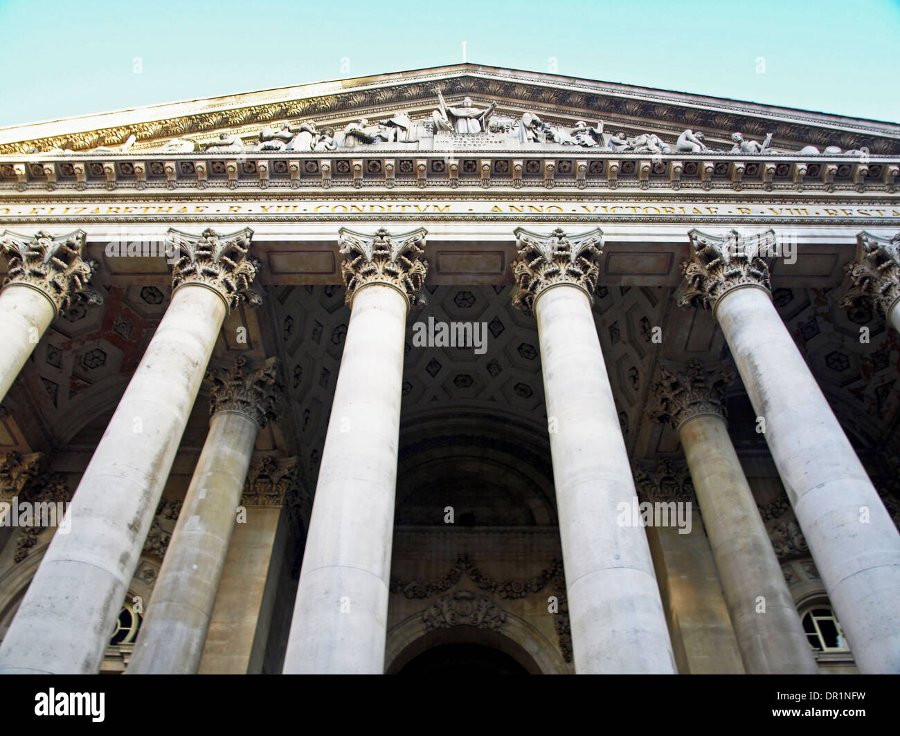 City london royal exchange cornhill threadneedle street junction hi-res ...