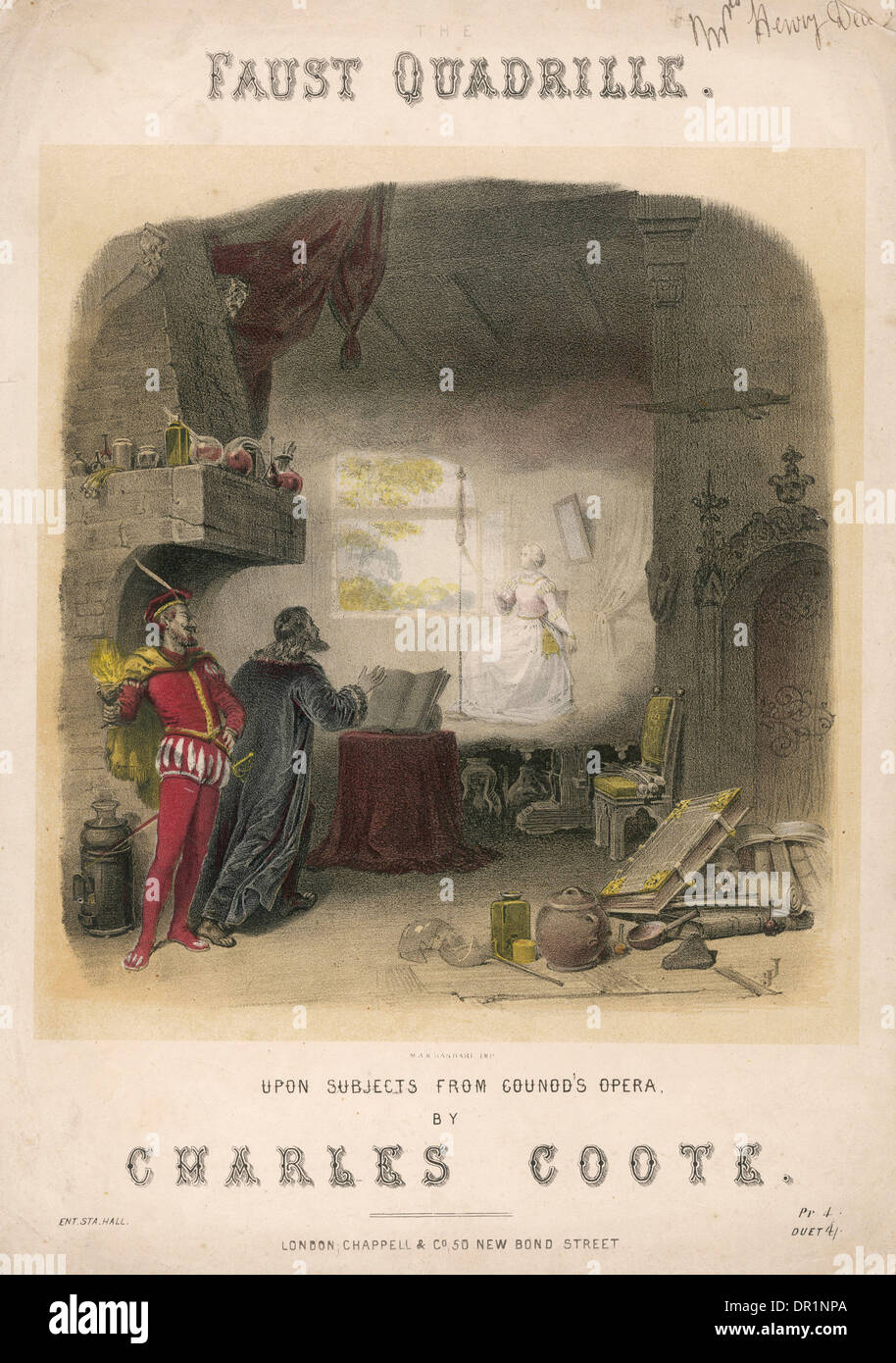 SCENE FROM FAUST Stock Photo - Alamy