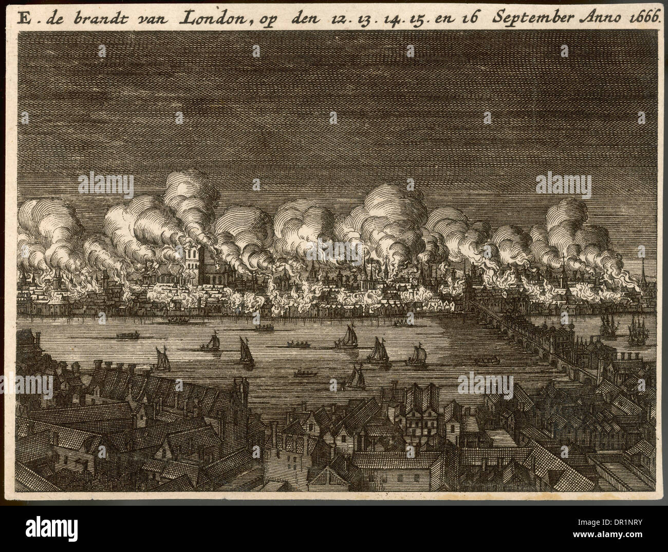 Great Fire Of London 1666 High Resolution Stock Photography and Images ...