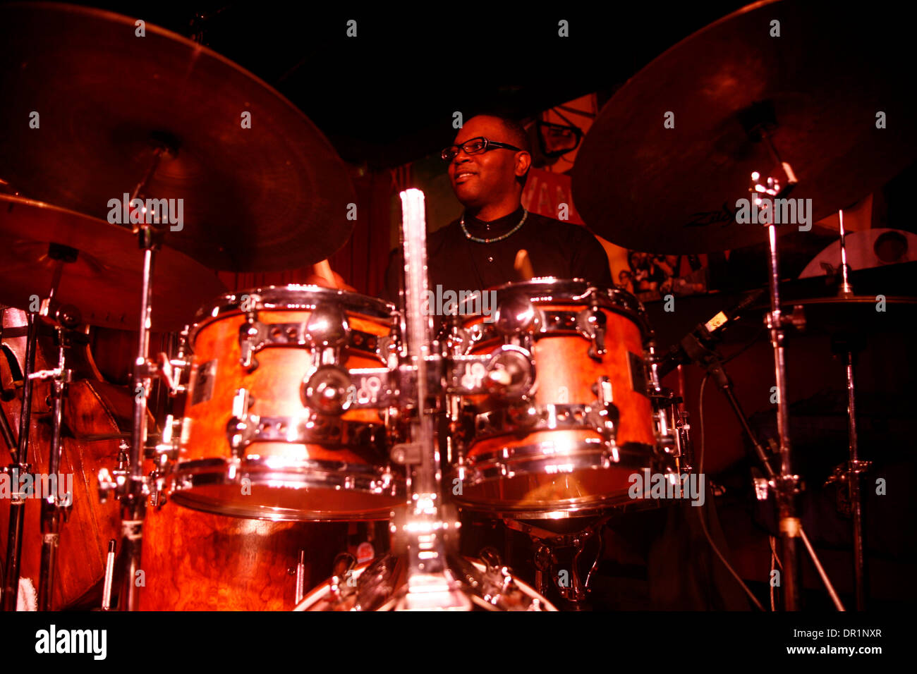 Dec 20, 2008 - New York , New York, USA - Drummer LEWIS NASH performing ...