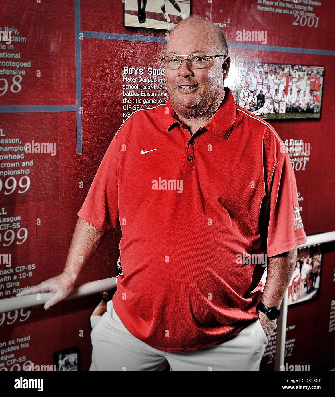 Santa Ana, CA, . 29th Oct, 2013. Mater Dei High School Head Coach Gary ...