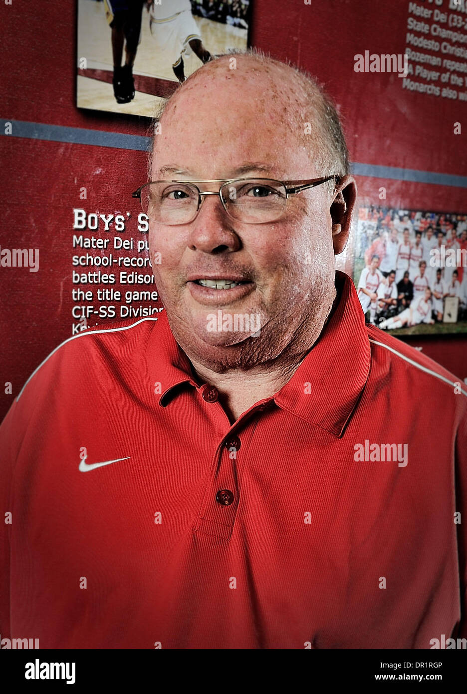 Santa Ana, CA, . 29th Oct, 2013. Mater Dei High School Head Coach Gary ...