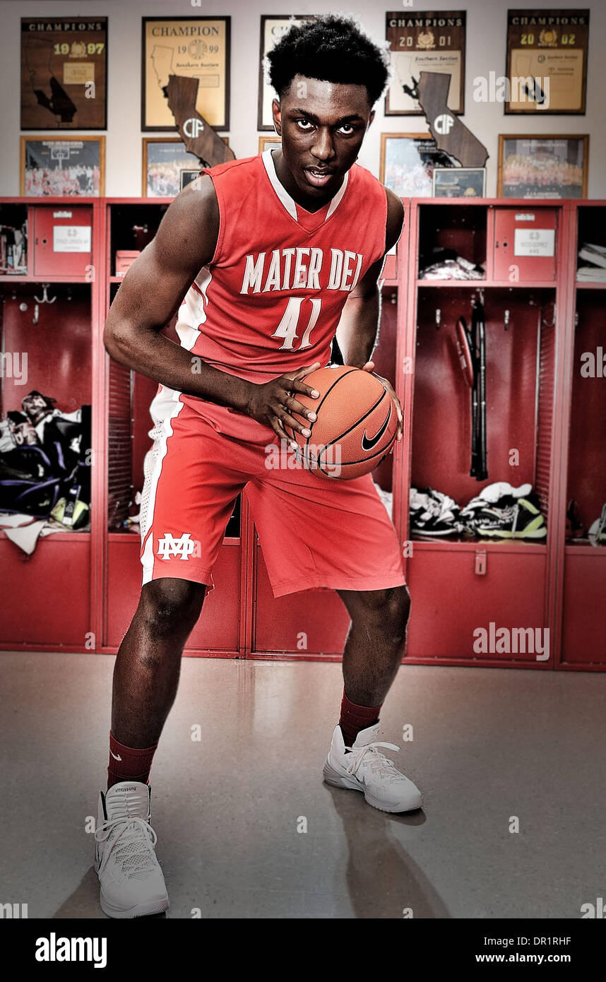 Santa Ana, CA, . 29th Oct, 2013. Top National Prep Basketball Prospect ...