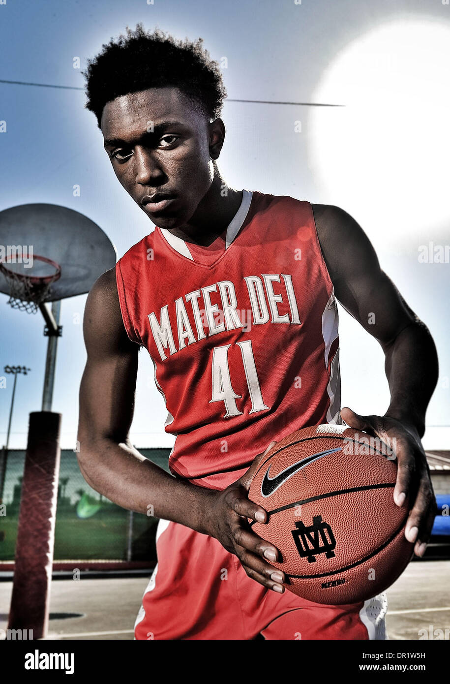 Santa Ana, CA, . 29th Oct, 2013. Top National Prep Basketball Prospect ...