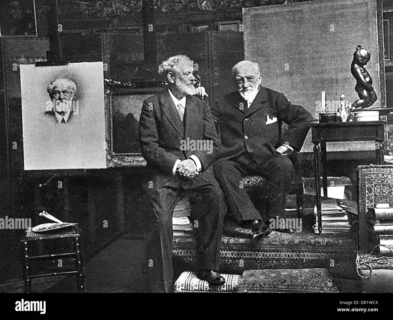 Jean RICHEPIN and Leon Bonnat Stock Photo - Alamy