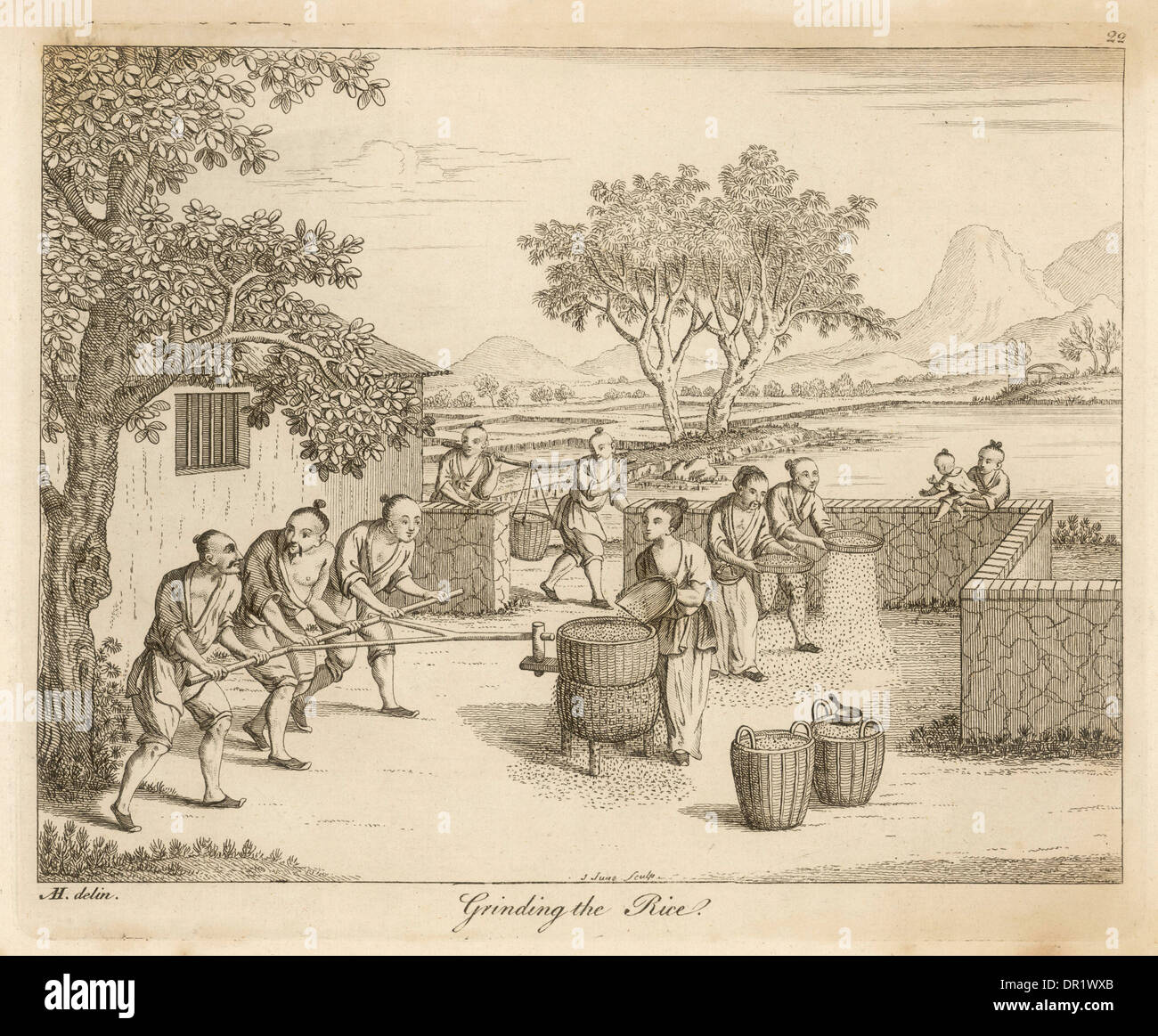 Grinding rice hi-res stock photography and images - Alamy