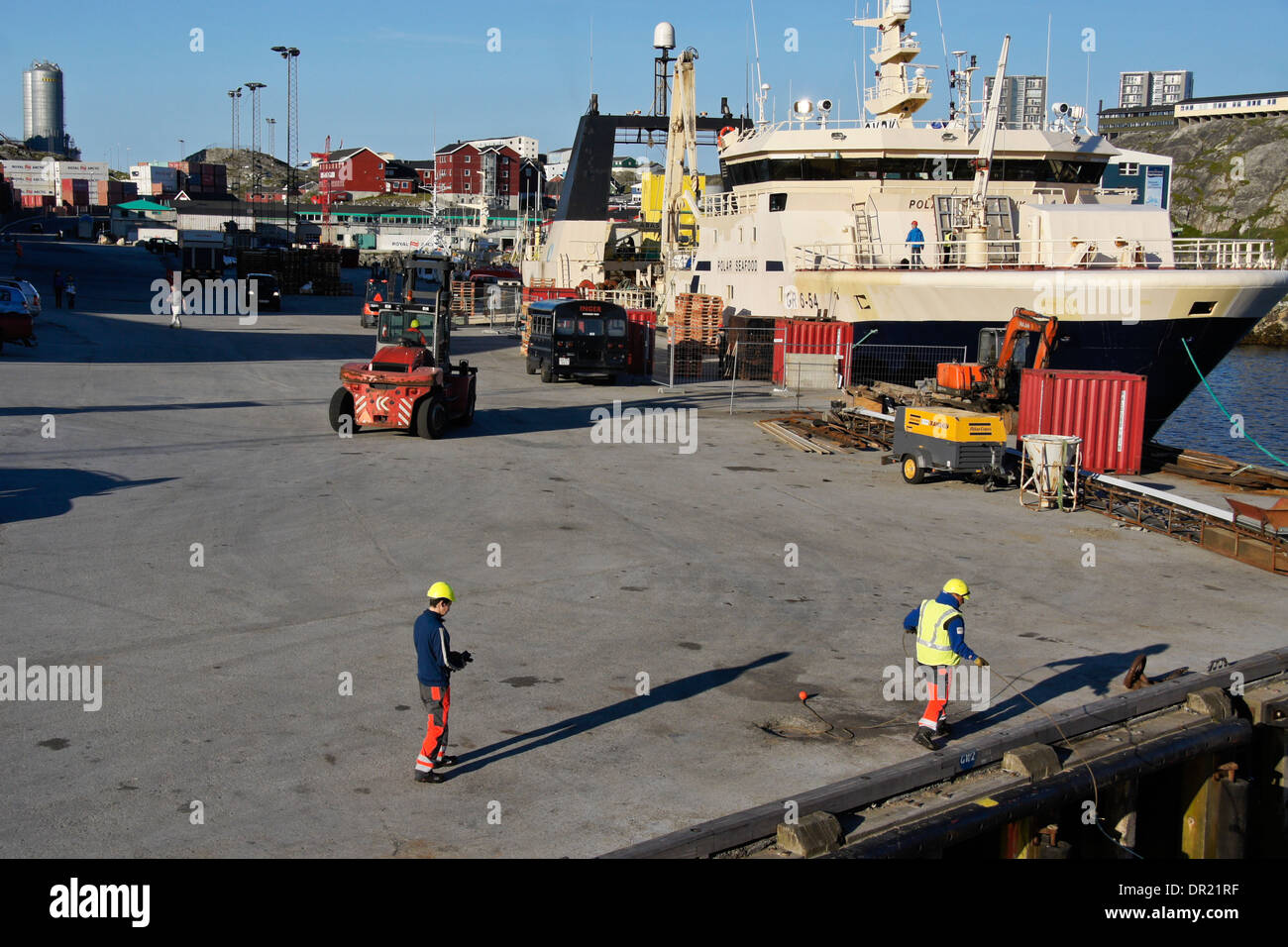 Nuuk harbour hi-res stock photography and images - Alamy