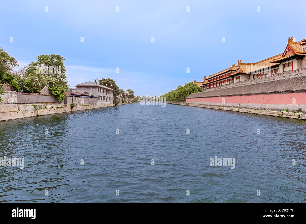Moat of Forbidden City, Beijing, China Stock Photo - Alamy