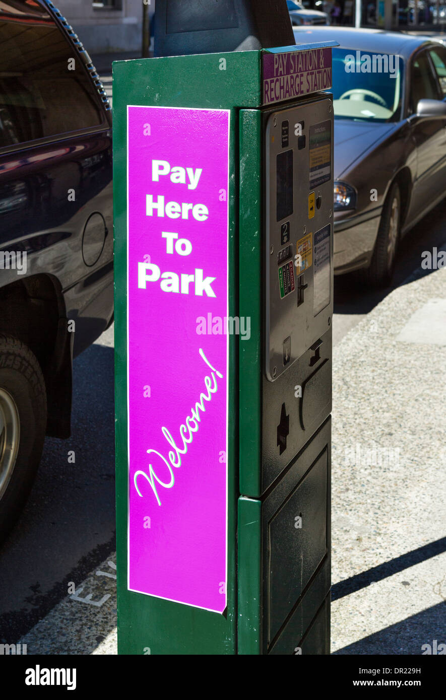 American parking meter hi-res stock photography and images - Alamy