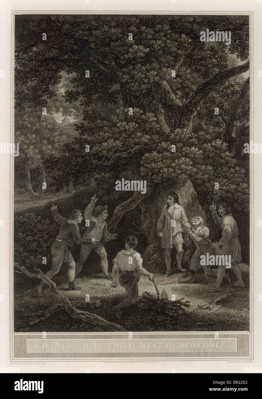 CHARLES II/ROYAL OAK Stock Photo - Alamy