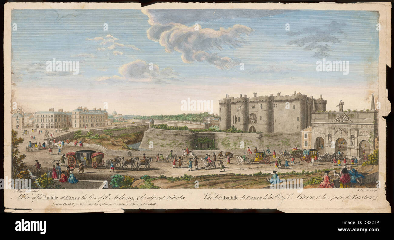 Paris bastille prison hi-res stock photography and images - Alamy