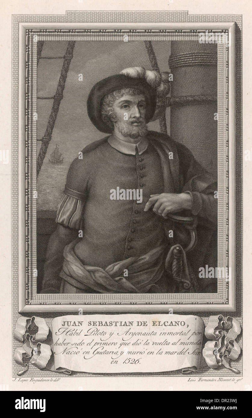 JUAN SEBASTIAN ELCANO Stock Photo - Alamy
