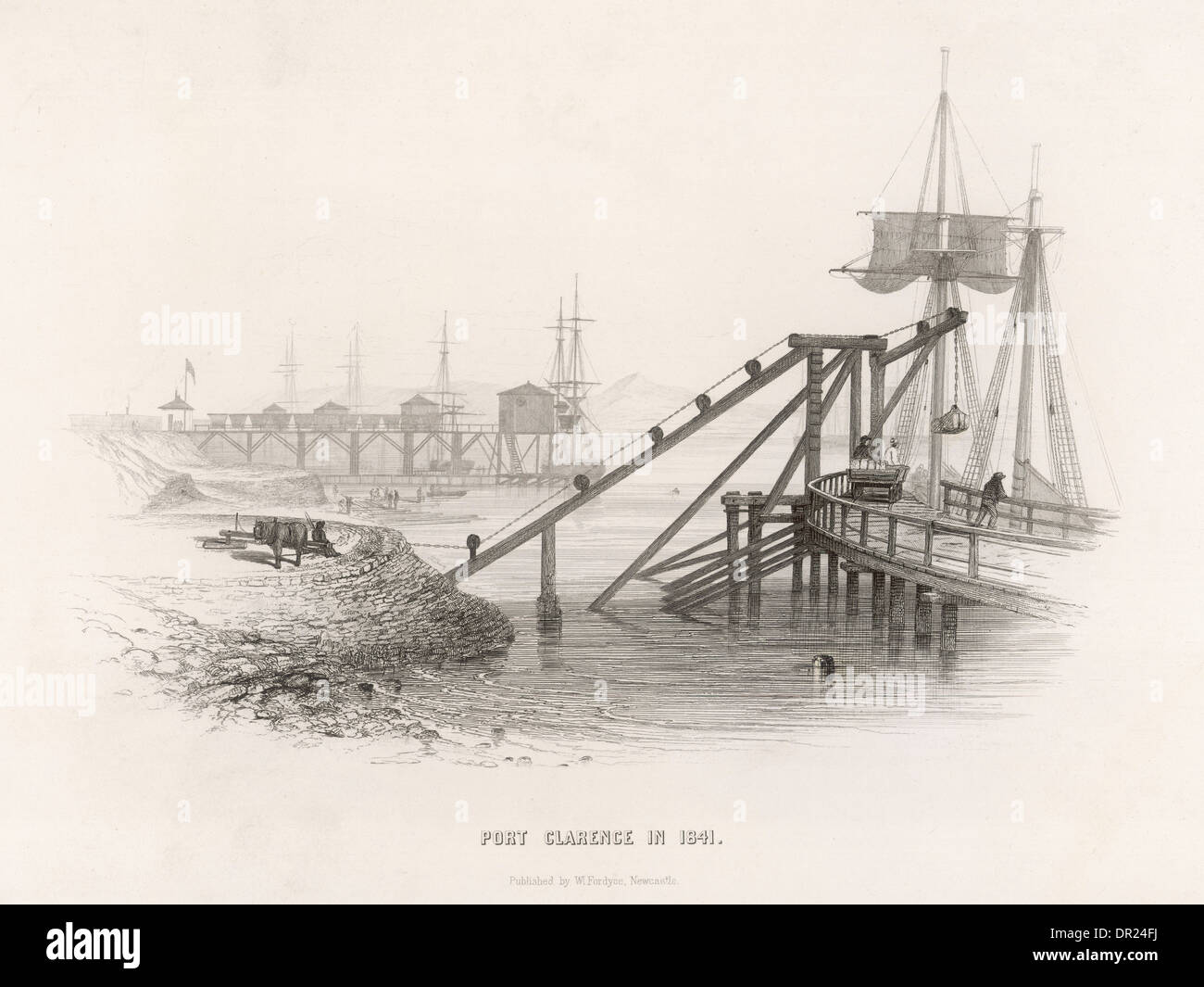 LOADING COAL SHIPS Stock Photo - Alamy