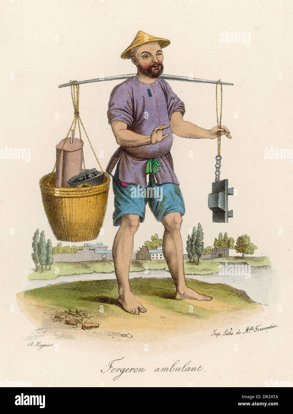 Chinese blacksmith hi-res stock photography and images - Alamy