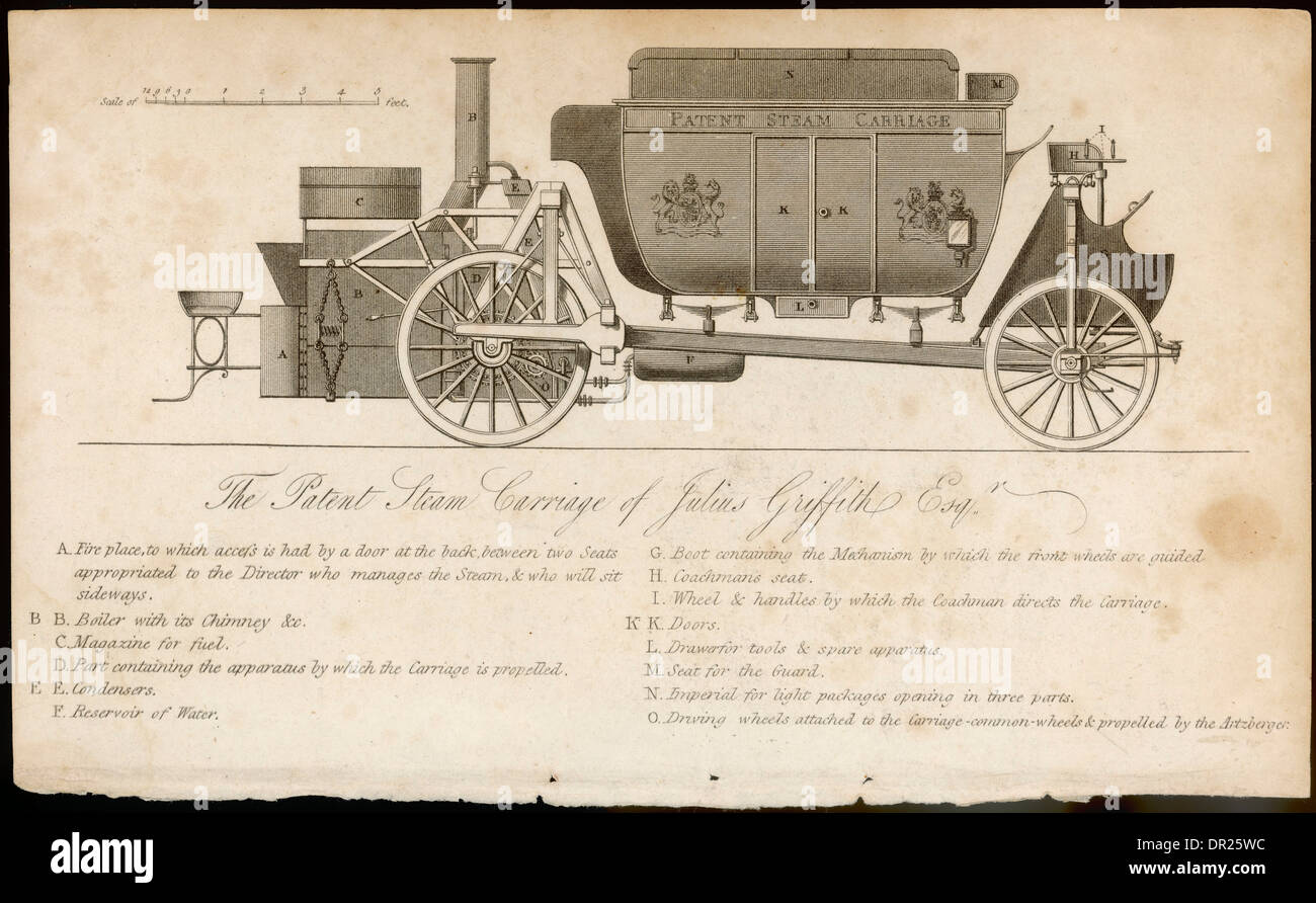 The steam carriage hi-res stock photography and images - Alamy