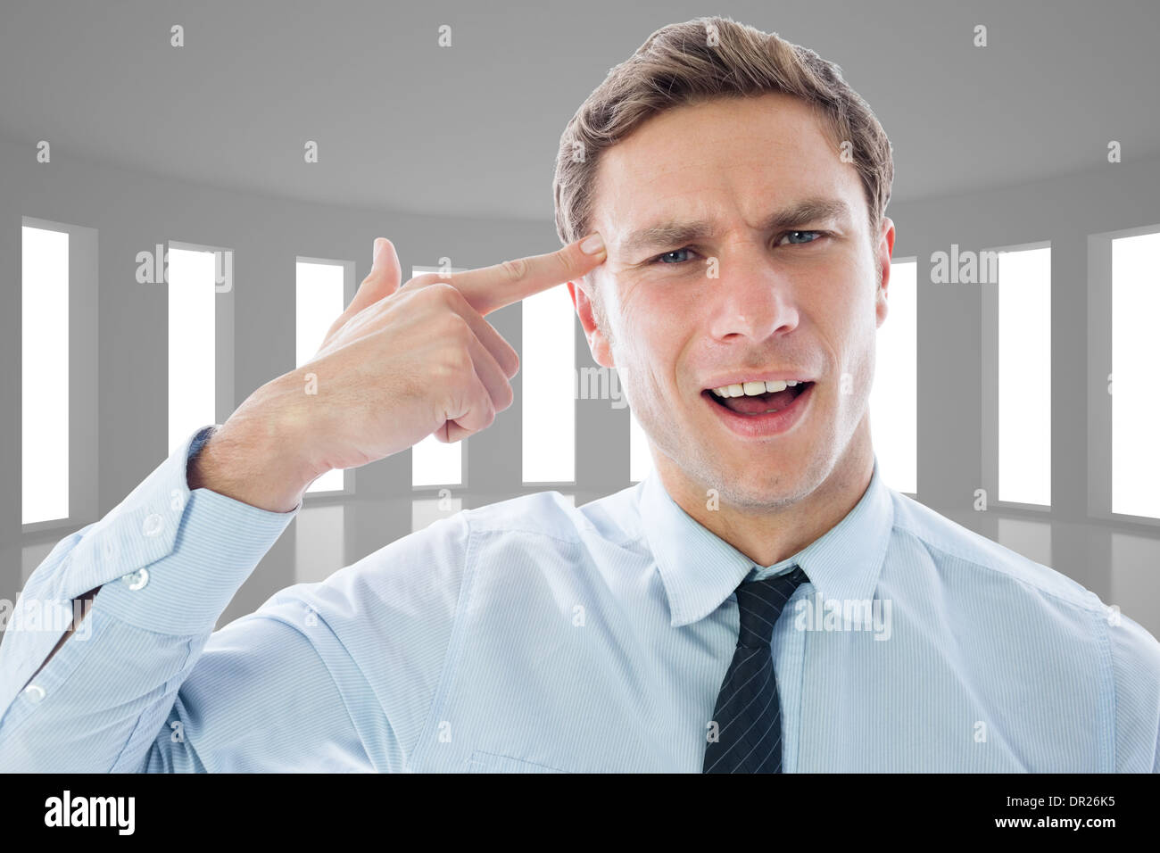 Gesture gun hi-res stock photography and images - Alamy