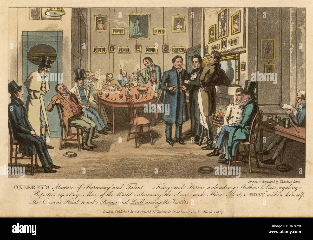 SCENE IN A LONDON PUB Stock Photo - Alamy