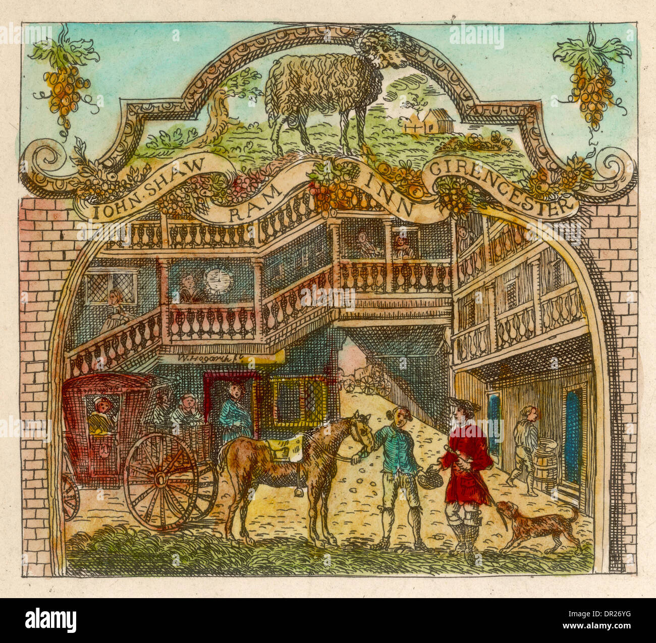 RAM INN, CIRENCESTER Stock Photo - Alamy