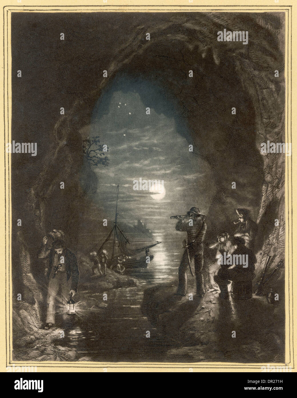 Smugglers cave hi-res stock photography and images - Alamy